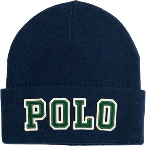 Polo Ralph Lauren Polo Patch Beanie - Newport Navy