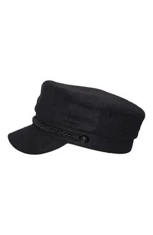 Ralph Lauren Wool Brim Cap - Black