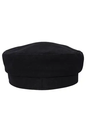 Ralph Lauren Wool Brim Cap - Black