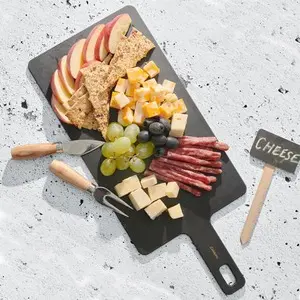 CUISIPRO Fiber Wood Paddle Cutting Board - Slate