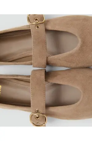 Mango Mary Jane Ballet Flat