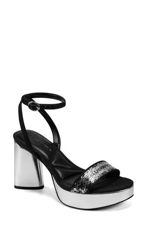 Karl Lagerfeld Paris Block Heel Sandals For Women
