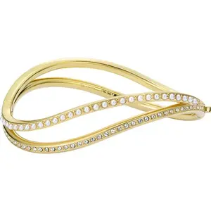 TED BAKER LONDON Faux Pearl & Crystal Hinged Bangle