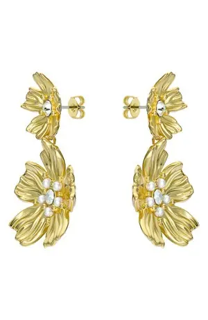 Ted Baker London Pettala Flower Statement Drop Earrings