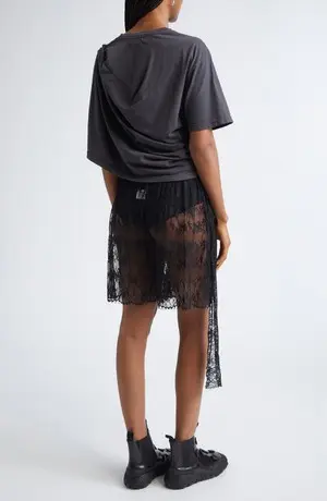 Collina Strada Eva Lace Trim T-shirt