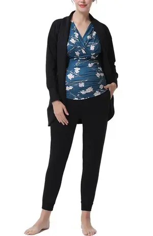 KIMI + KAI Maternity Nursing 3-piece Lounge Set - Multicolored