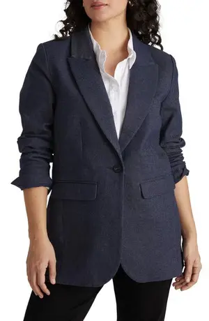 Universal Standard Denim Blazer