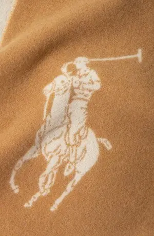 Polo Ralph Lauren Polo Player Scarf - Camel/cream