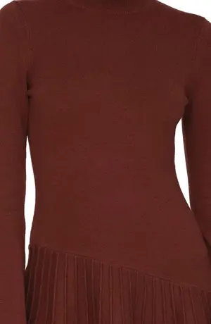 Avec Les Filles Long Sleeve Sweater Dress
