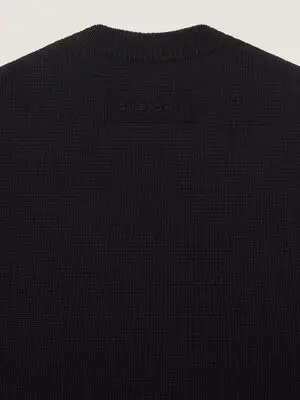 Givenchy Wool Knit Sweater With Crystal Embroidery