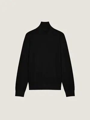 Givenchy Cashmere Knit Turtleneck Sweater - Black