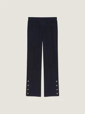 Givenchy Joggers In Wool Cashmere With Patch