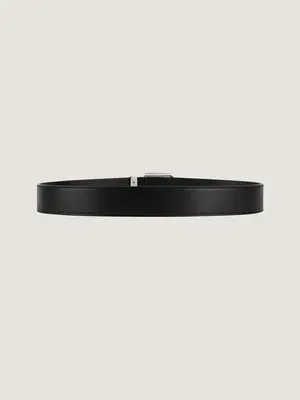 Givenchy Gentleman Belt In 4g Leather - Black