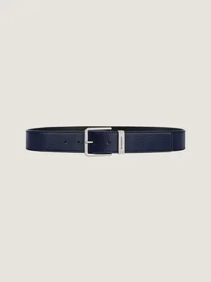 Givenchy Gentleman Belt In 4g Leather - Black/navy