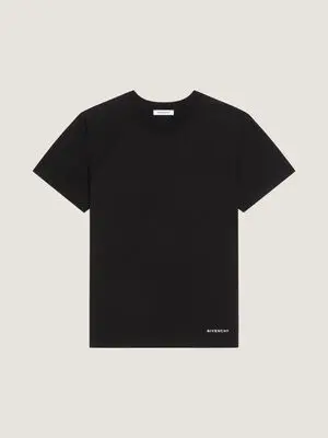 Givenchy T-shirt In Cotton With Satin Couture Detail