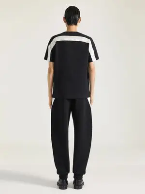 Givenchy T-shirt In Cotton With Satin Couture Detail