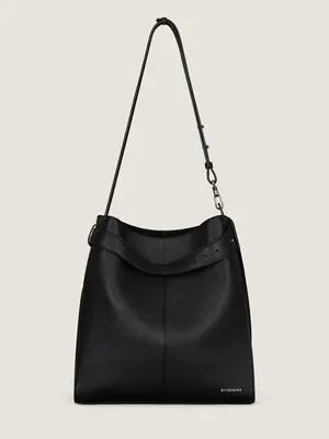 Givenchy Medium Belted Hobo Bag In Grained Leather - Multicolor