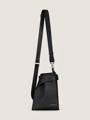 Givenchy Small Belted Hobo Bag In Grained Calfskin Leather - Multicolor