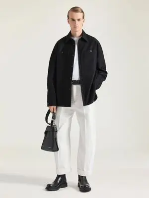 Givenchy Small Belted Hobo Bag In Grained Calfskin Leather