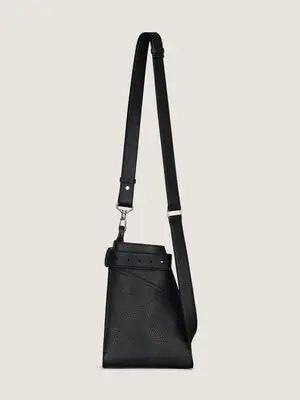 Givenchy Small Belted Hobo Bag In Grained Calfskin Leather