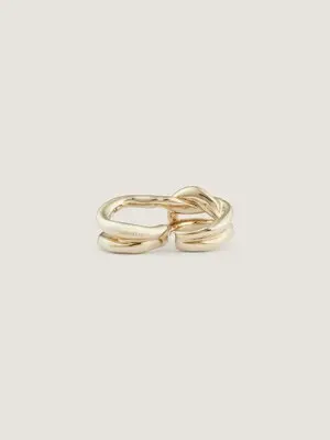 Givenchy Chain Link Double Finger Ring