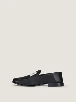Givenchy Label Leather Loafers