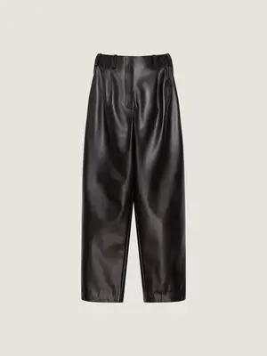 Givenchy Double Pleat Lambskin Trousers