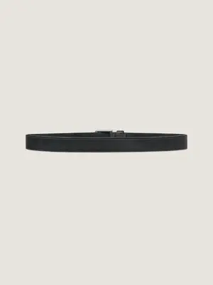 Givenchy Voyou Belt In Shiny Leather - Black