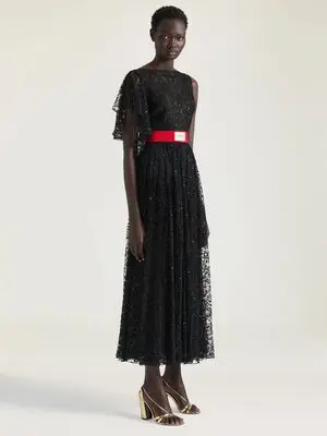 Givenchy Asymmetric Lace Dress