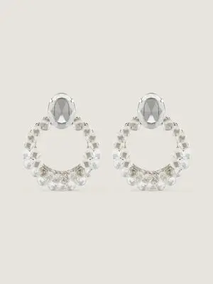 Givenchy Broken Chandelier Clip Earrings - Multicolor