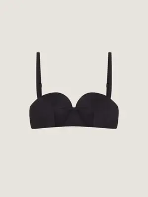 Givenchy Bullet Bra Top In Jersey - Black