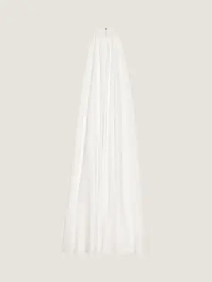Givenchy Halterneck Crepe Cady Evening Dress - Ivory