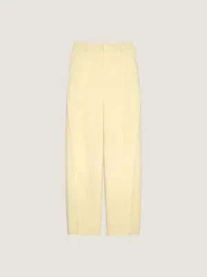 Givenchy Wool Crepe Tailored Cocoon Pants