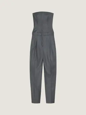 Givenchy Wool Bustier Tailored All-in-one