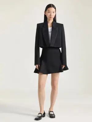 Givenchy Cropped Tuxedo Jacket
