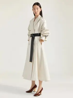 Givenchy Cotton Twill Trench Coat