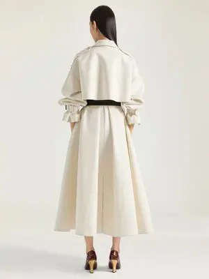 Givenchy Cotton Twill Trench Coat