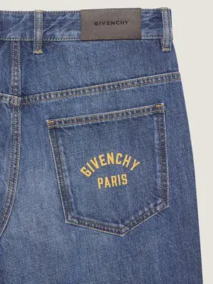 Givenchy Washed Straight Leg Jeans