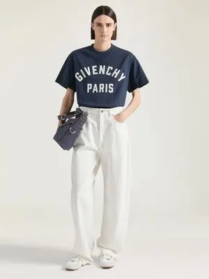 Givenchy Cocoon Denim Pants - Off White