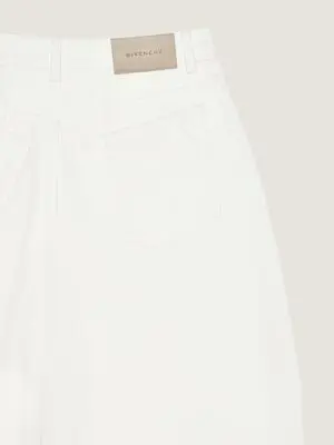 Givenchy Cocoon Denim Pants - Off White