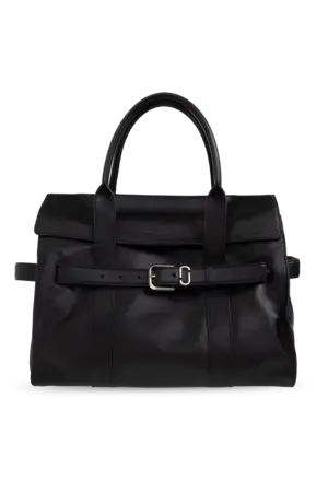 Marc Jacobs Leather Shopper Bag Black