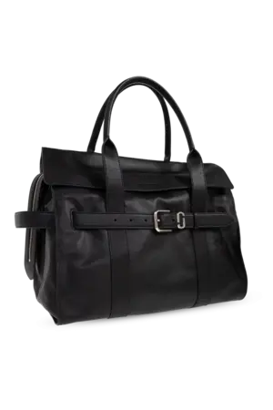 Marc Jacobs Leather Shopper Bag - Black