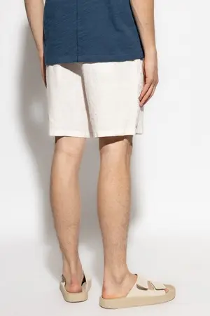 Rag & Bone Linen Shorts - Cream