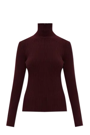 Max Mara Aral Wool And Cashmere Sweater - Burgundy