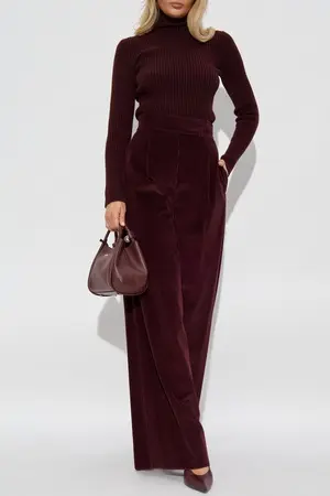 Max Mara Aral Wool And Cashmere Sweater - Burgundy