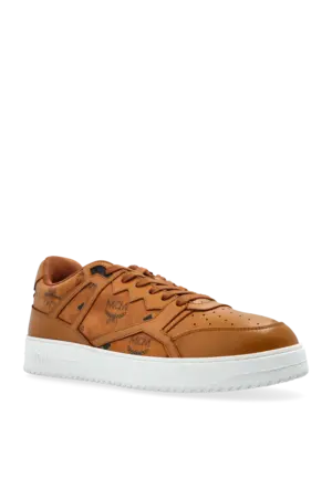 Mcm Leather Low-top Sneakers