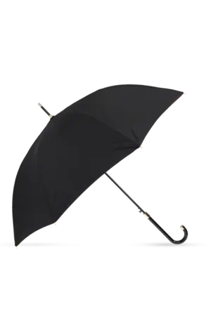 Moschino Logo Umbrella - Black