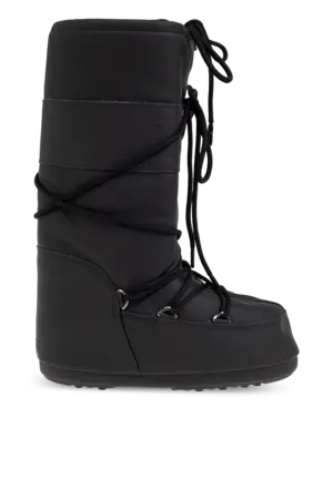 Moon Boot Mb Icon Rubber Snow Boots - Black