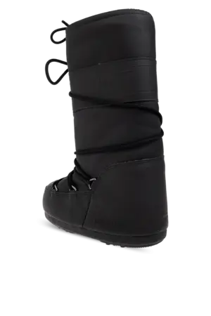 Moon Boot Mb Icon Rubber Snow Boots - Black