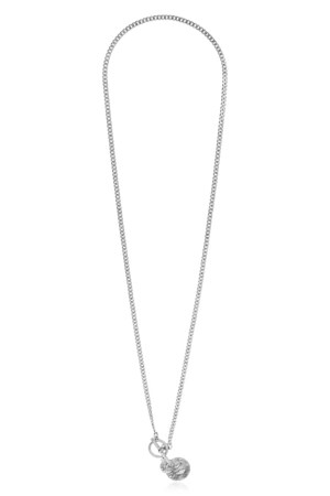 ALLSAINTS Embossed Pendant Necklace